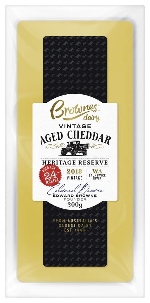 Brownes Vintage Cheddar | The only WA-Made Vintage Cheddar Cheese